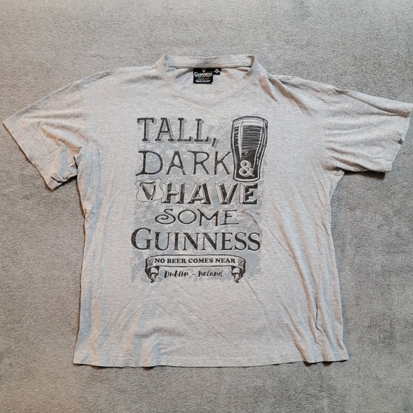 Traditional Craft Limited | Shirts | Guinness Grey Tall Dark And Have ...
